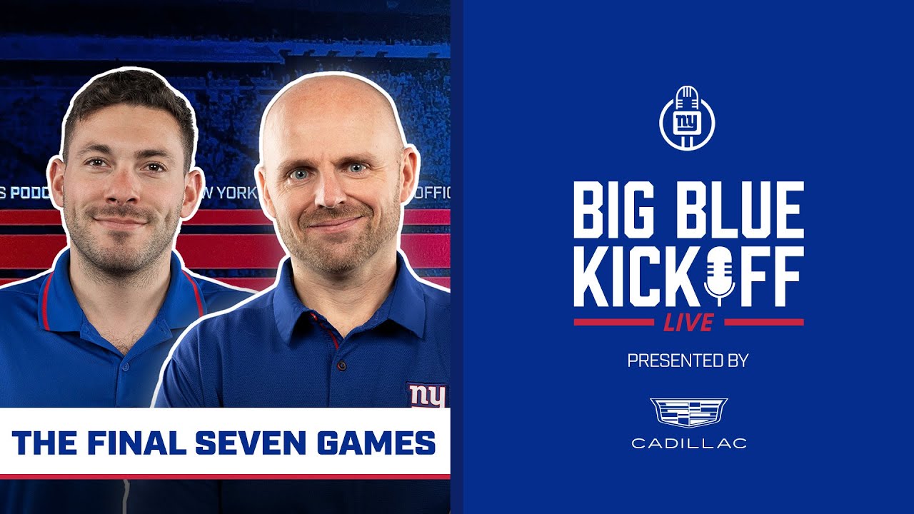 Back from the Bye Week | Big Blue Kickoff Live | New York Giants - YouTube
