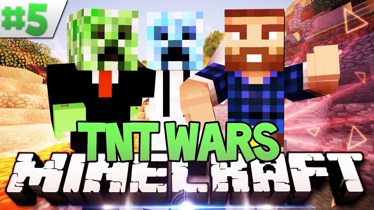 Minecraft: TNT WARS! #5 PIRATE SHIPS! - YouTube