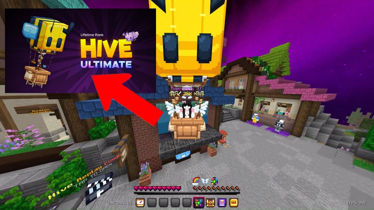 Hive Ultimate Rank - All Cosmetics & Some Perks Showcase - YouTube