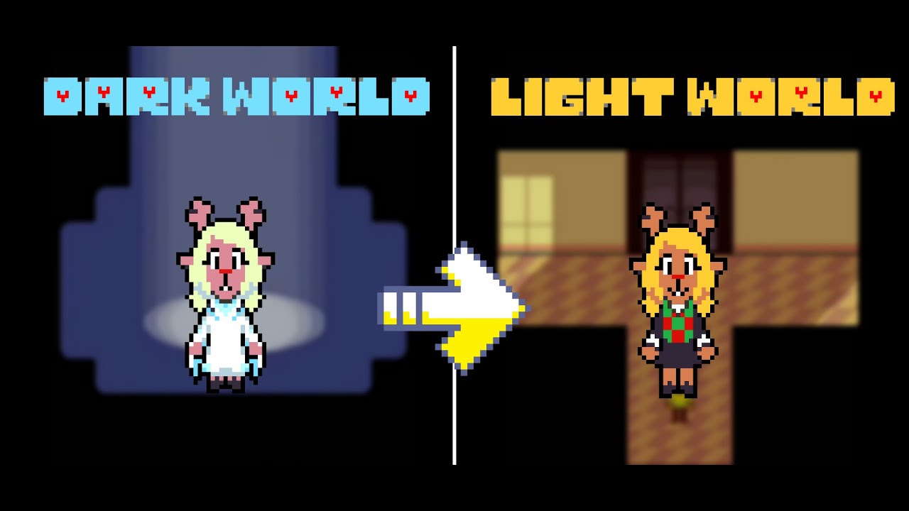 Trying To Bring Noelle Back to Light World From Dark World - YouTube