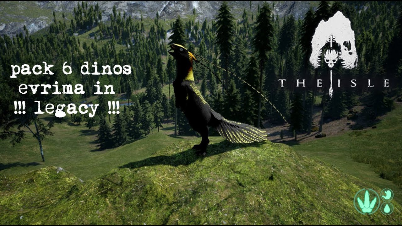 THE ISLE !! DINO EVRIMA DANS LEGACY ?! - YouTube