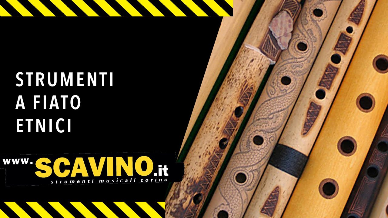 Strumenti etnici da Scavino Musica - YouTube