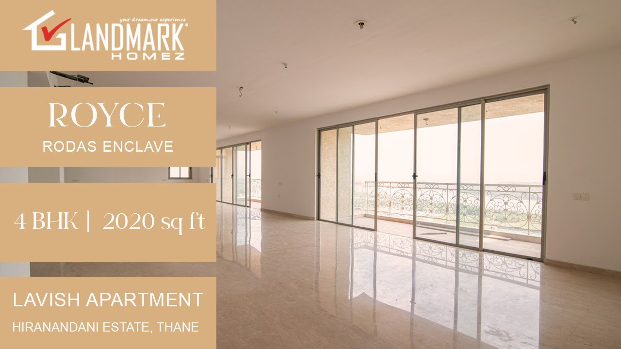 Luxurious 4 BHK in Royce Rodas Enclave, Hiranandani Estate Thane ...