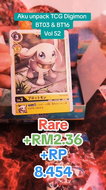 TCG Digimon BT03 #digimoncardgame #collectiblecards #digimontcg #cards #pokemoncards #tcg # ...