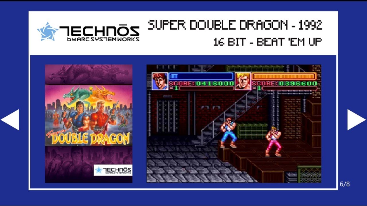 Super Double Dragon | Technos Collection 1 | Game 6 of 8 | Evercade ...