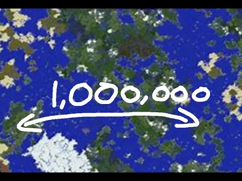 Traveling 1 MILLION BLOCKS In Minecraft | Pt 1 - YouTube