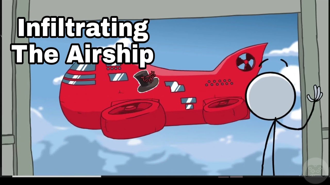 The Henry Stickmin Collection | Infiltrating The Airship ( All Endings ...