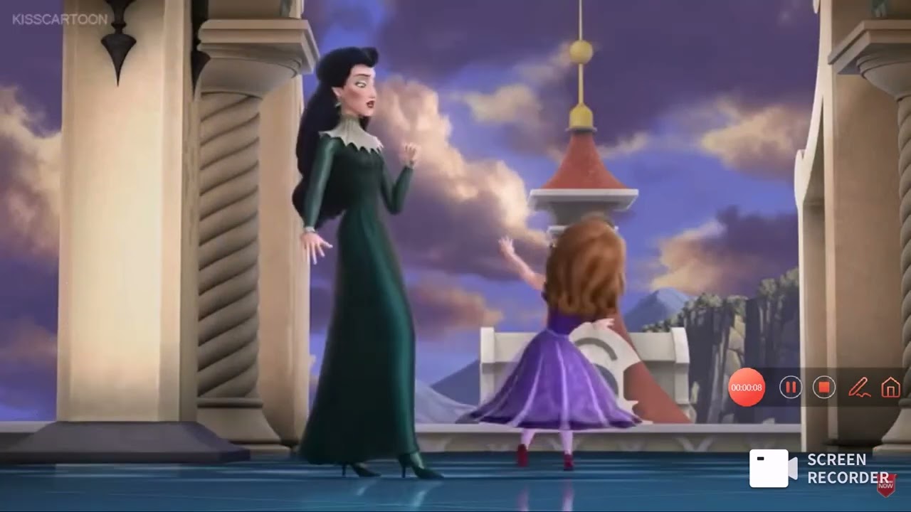 Sofia the first/Elena of avalor Sofia dancing with Shuriki to trick ...