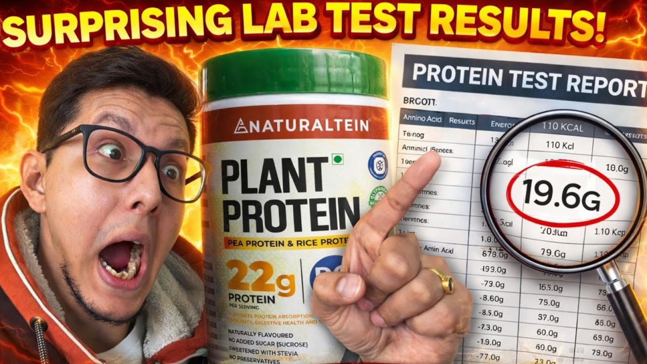 Naturaltein Plant Protein Lab Test Result & Honest Review - YouTube