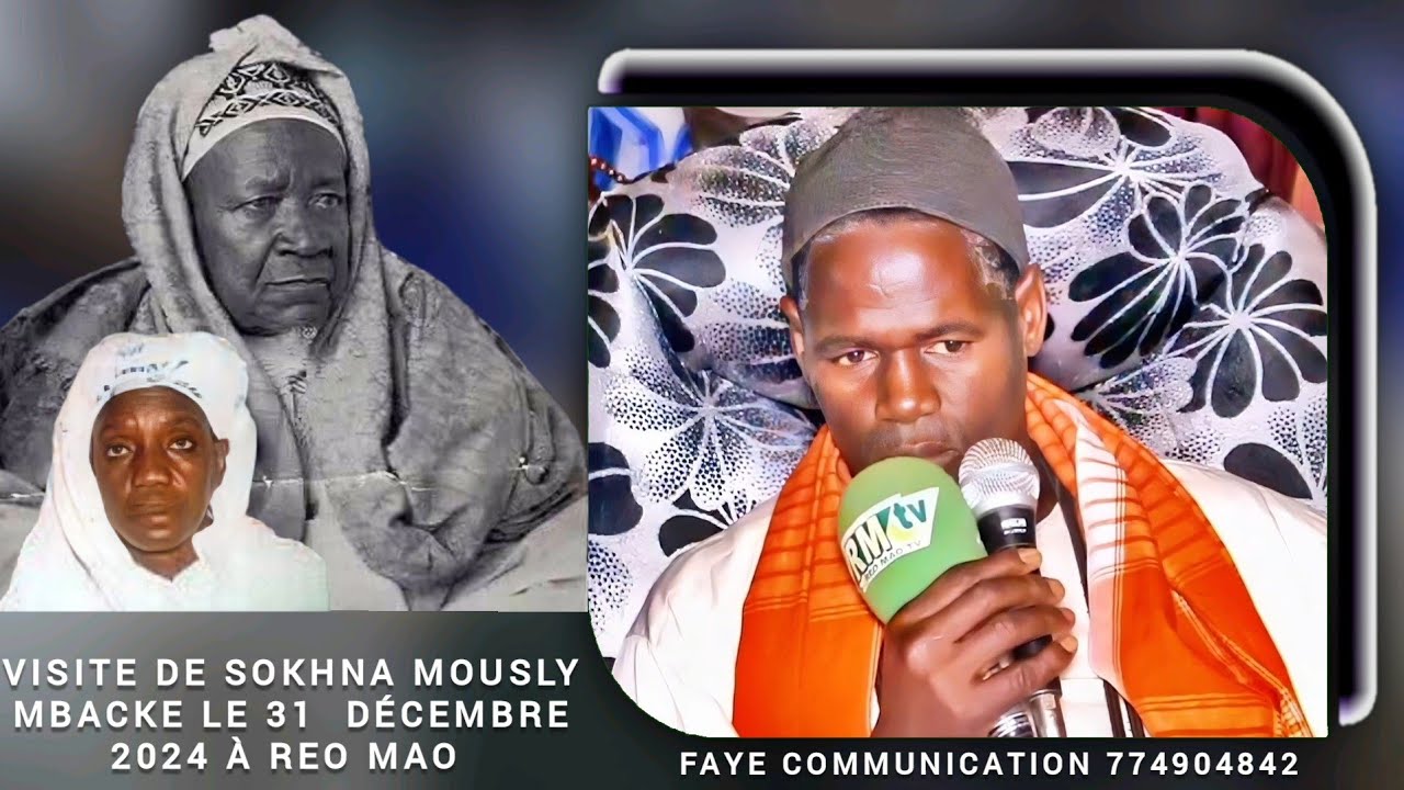 🟢#COMMUNIQUÉ: Visite De Sokhna Mously Mbacke le 31 Decembre 2024 à Reo ...