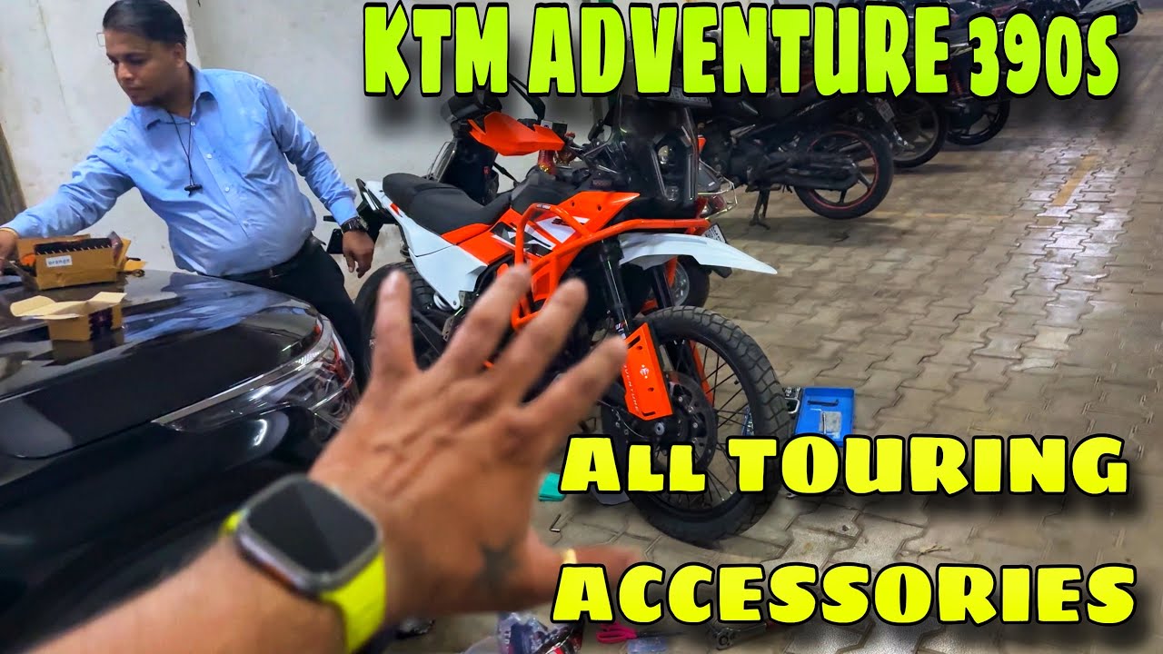 New ADV 390 all accessories installed | Touring essentials - YouTube