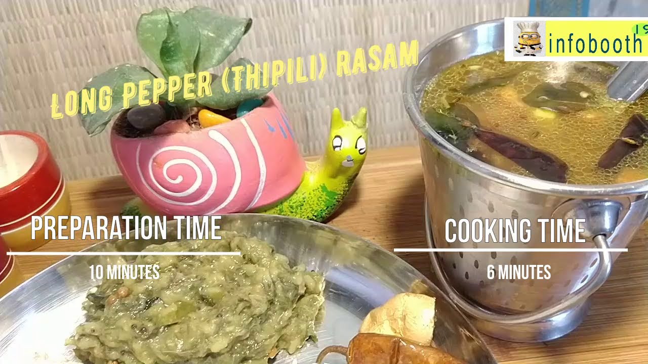 Long Pepper (Thipili) Rasam - YouTube