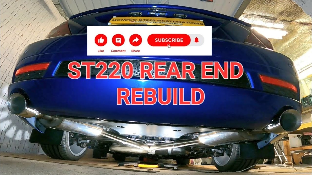 ST220 REAR END REBUILD - YouTube