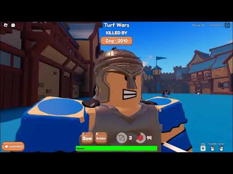 (part 3) playing bow wars in roblox