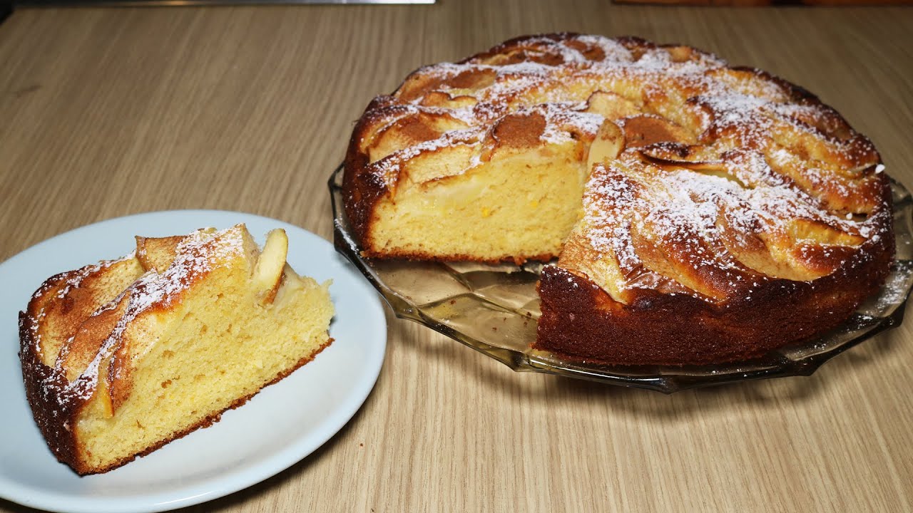 Kek me molle | Embelsira per Festa | Apple cake - YouTube