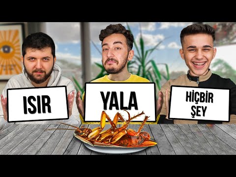 ISIR YALA HİÇBİR ŞEY YEMEK YARIŞMASI !? @NDNGBaturay @AhmetCanDündar