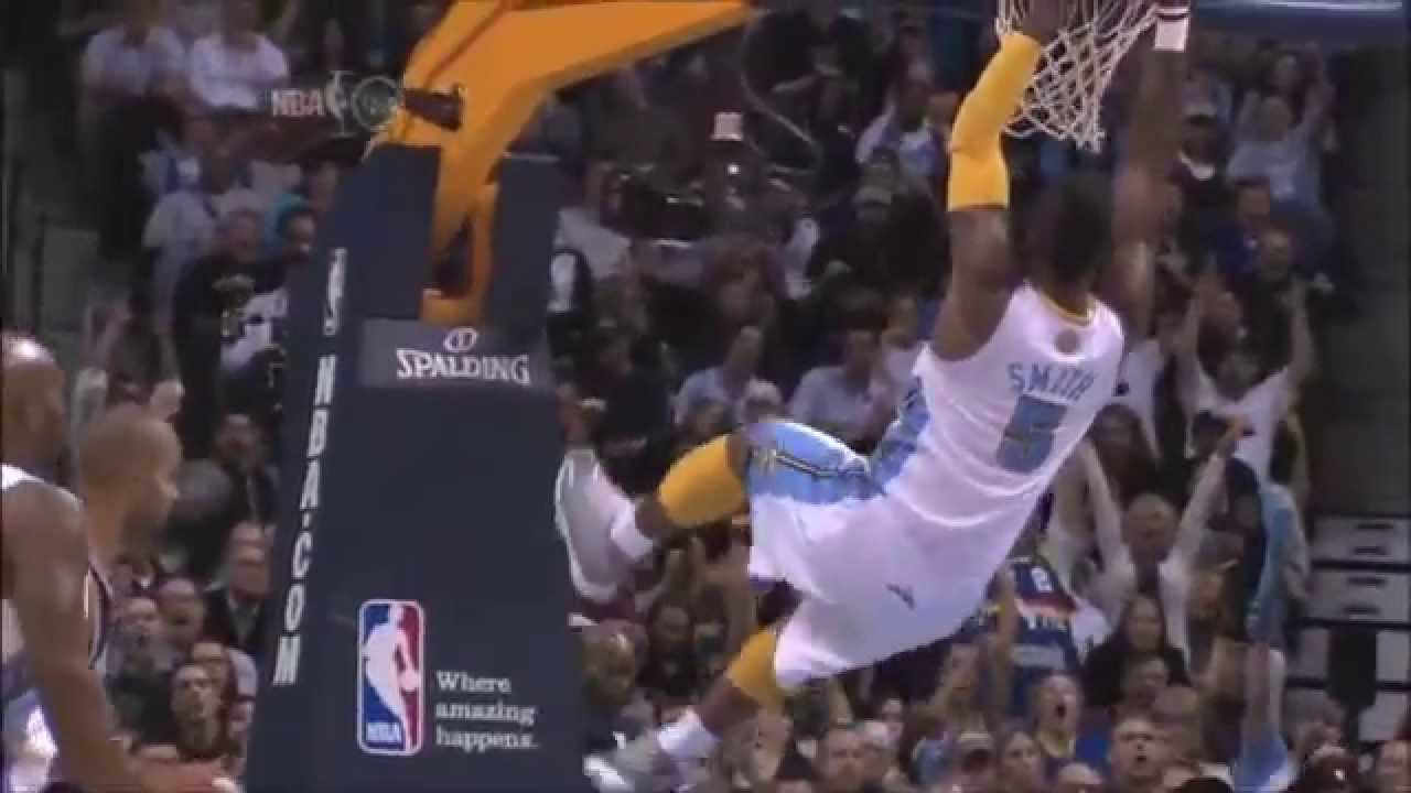 JR Smith top 10 dunks of his career - YouTube