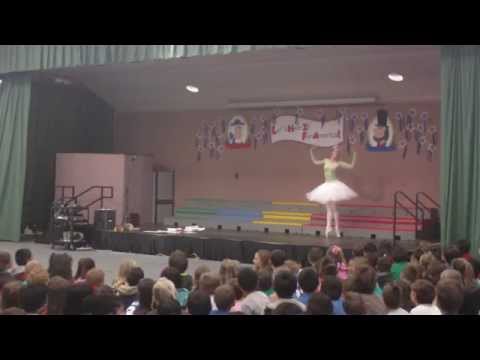 Temecula, California school assembly Russian music dancers