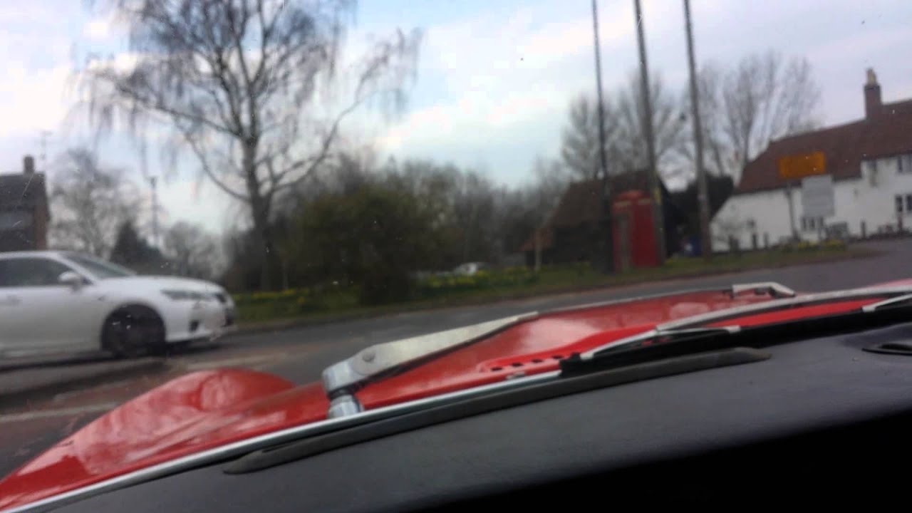 Triumph GT6 Spitfire initial test after tuning - YouTube