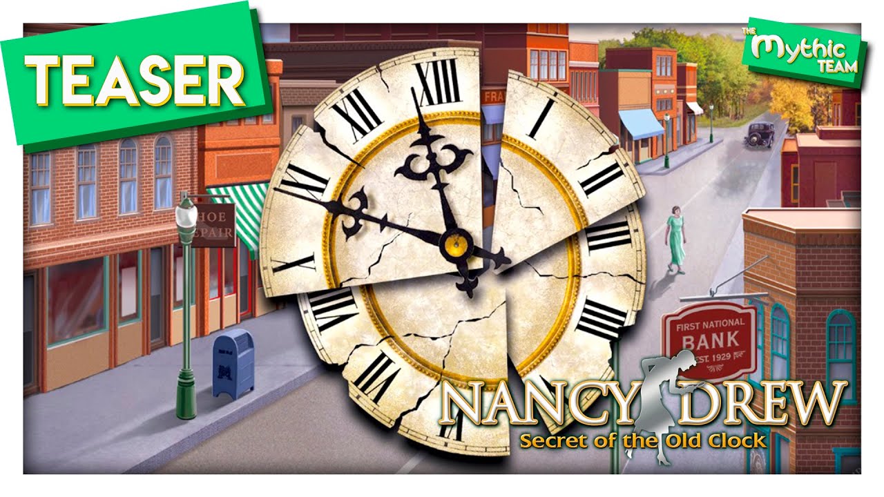 Nancy Drew: Secret of the Old Clock. Teaser. - YouTube