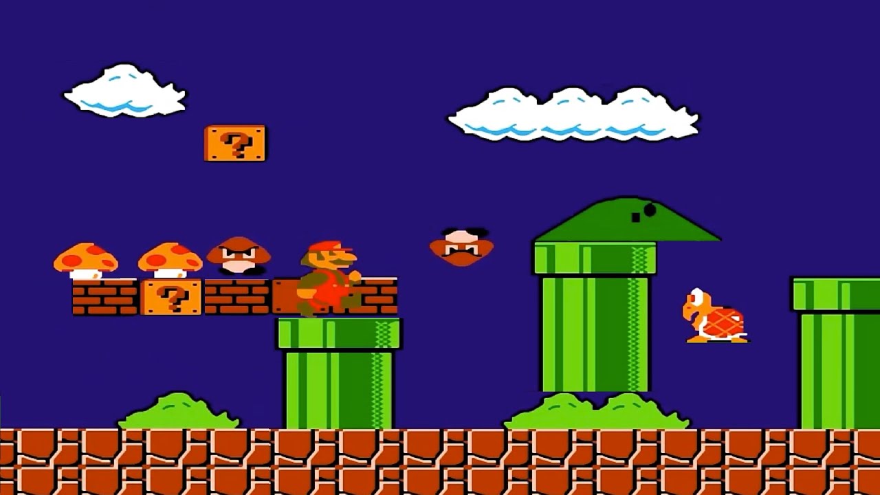 Super Mario Bros HD BUT NES is Corrupted Part 1 - YouTube