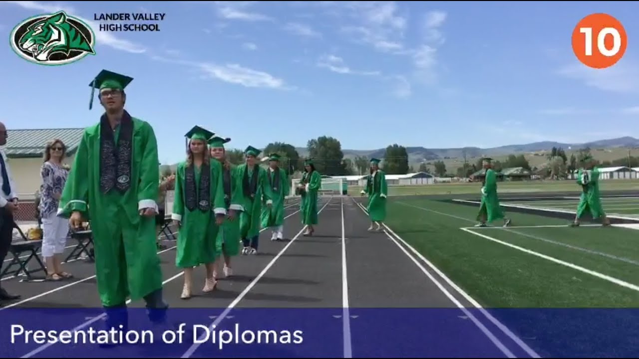 Lander Valley High School 2020 Graduation - YouTube