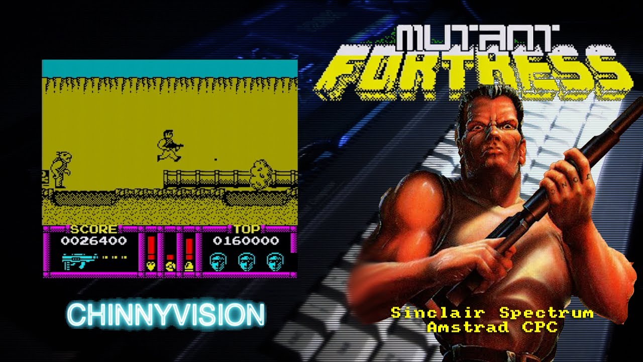 ChinnyVision - Ep 457 - Mutant Fortress - Sinclair Spectrum, Amstrad ...