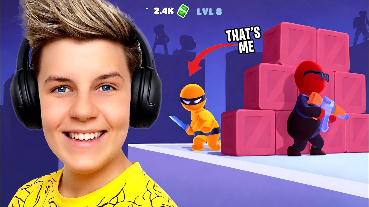 Can We Go NOOB to PRO to HACKER in STEALTH MASTER?!? Prezley - YouTube