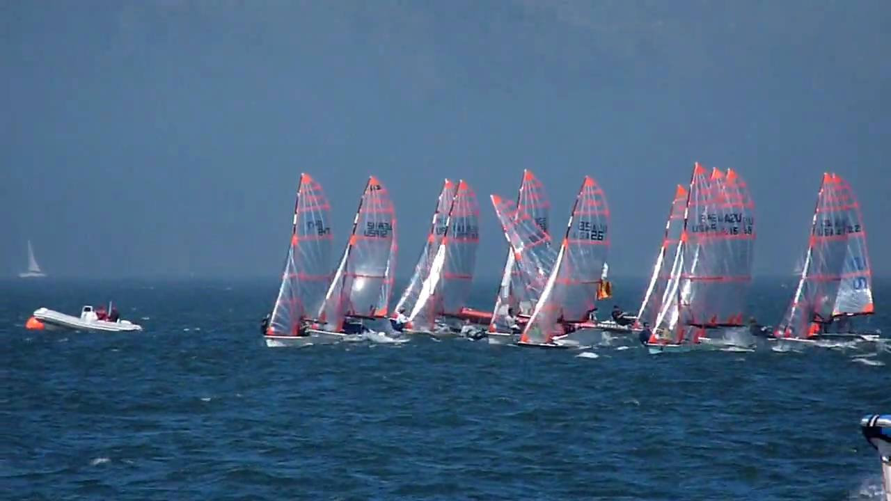 2009- 29er NATIONALS-- START OF LAST RACE OF THE REGATTA - YouTube