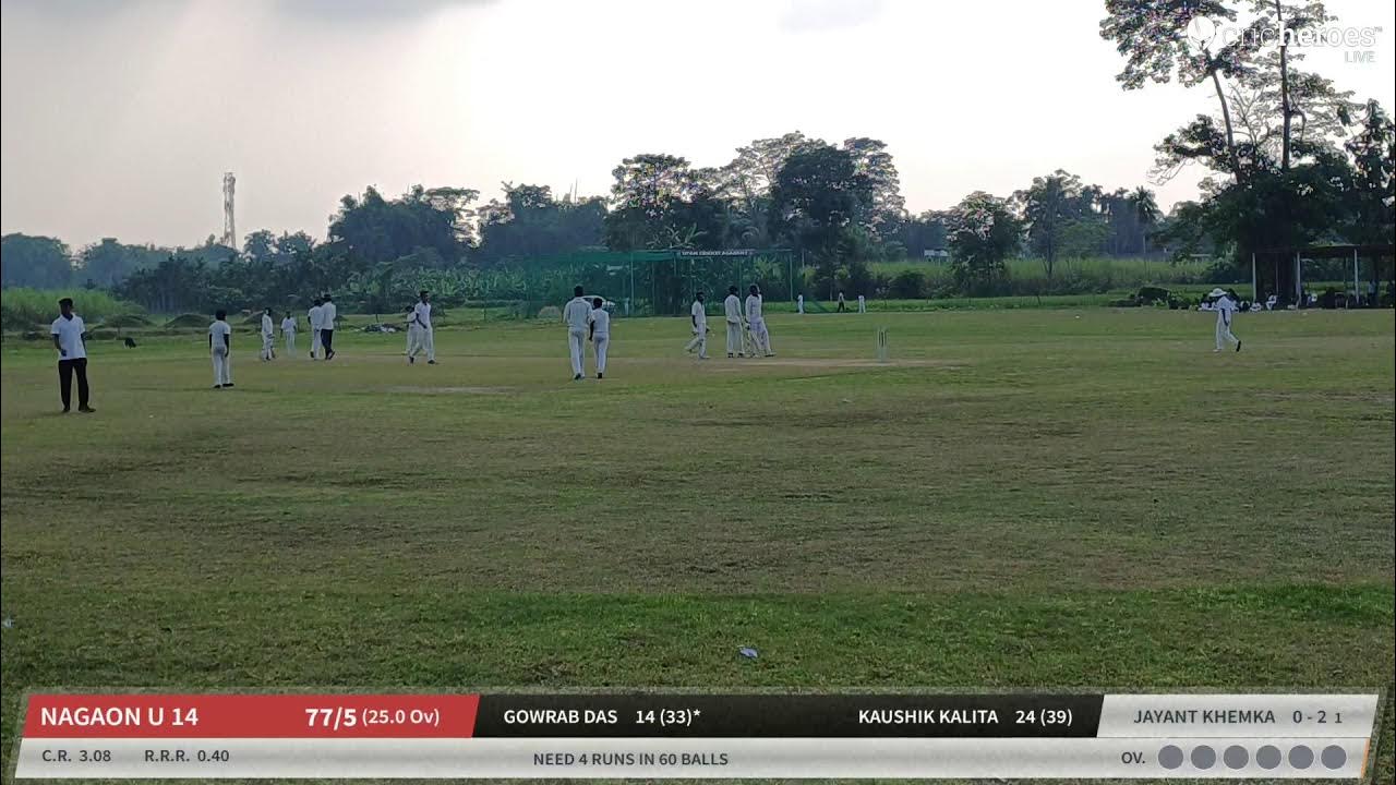 Live Cricket Match | I Sports U14 vs Nagaon U 14 | 17-Oct-24 09:14 AM 35 overs | TITAN EXPOSURE ...