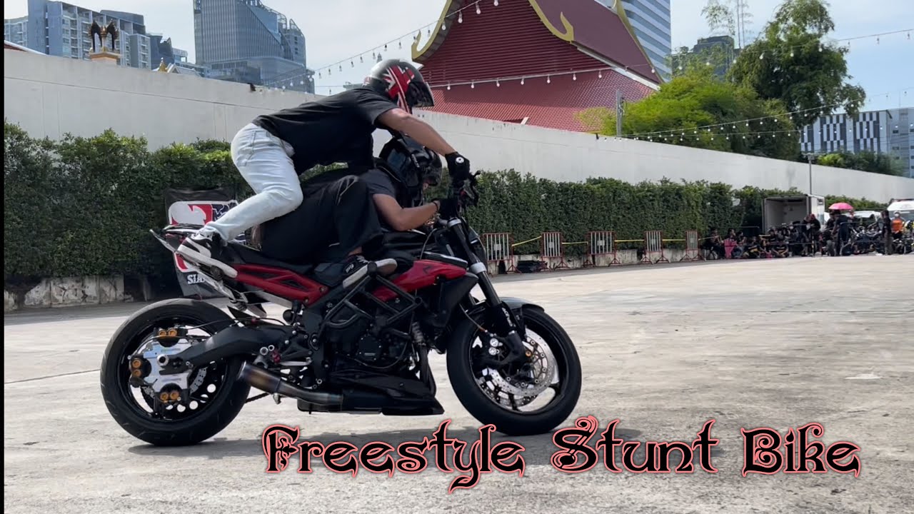 Stunt Bike Freestyle @ Thailand - YouTube