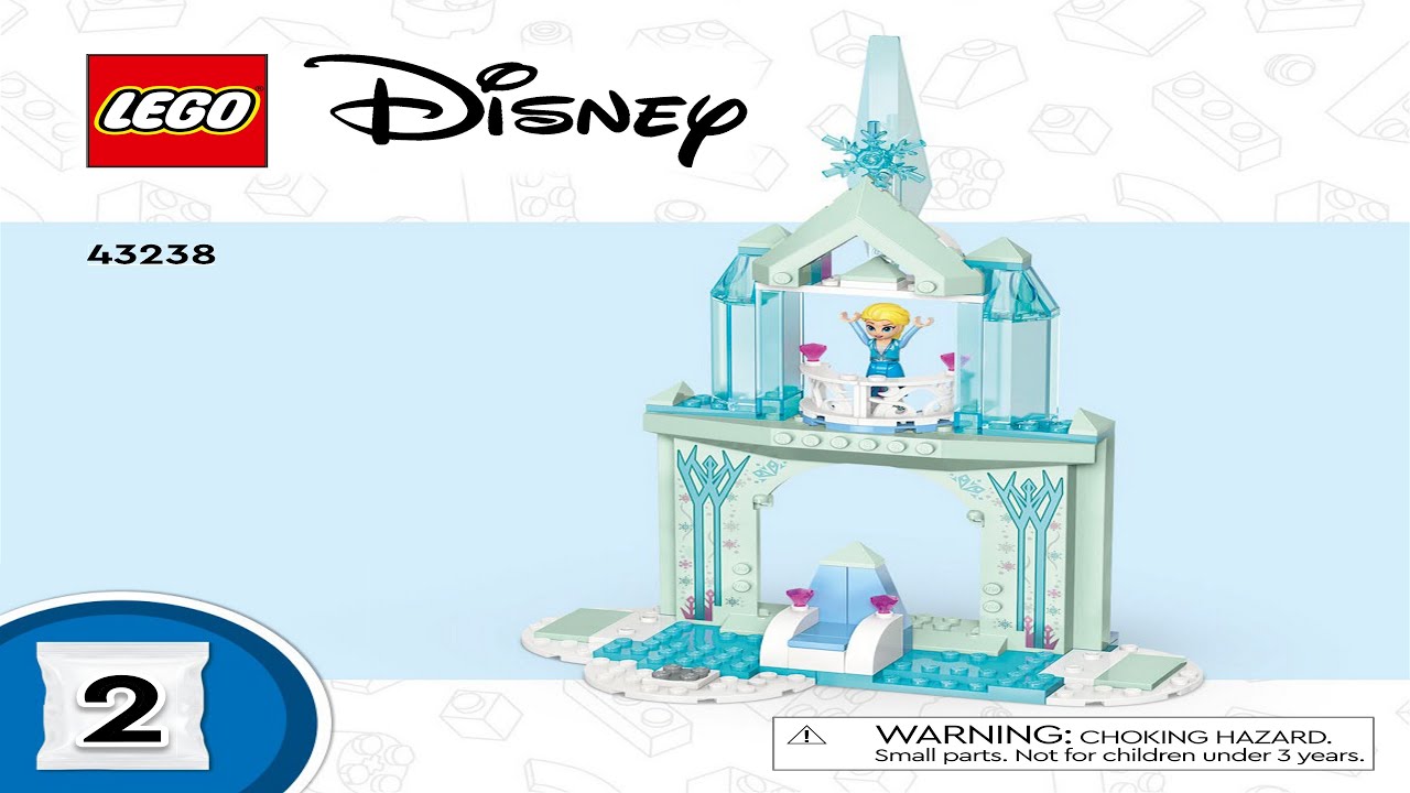 LEGO instructions - Disney - 43238 - Elsa's Frozen Castle (Book 2 ...