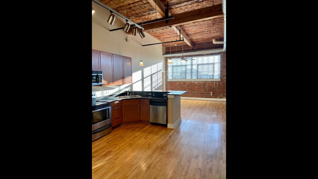Cotton Mill Lofts Unit 315 2-Bedroom/2-Bathroom - YouTube