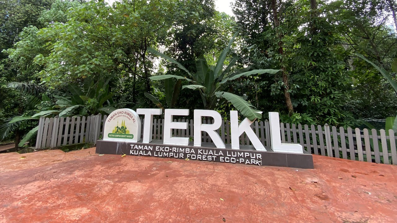 TERKL 4K KL WALK Taman Eko Rimba Kuala Lumpur Forest Eco Park part 2 ...