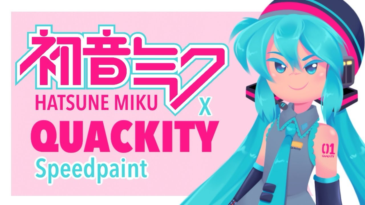 Quackity. x Hatsune Miku | Speedpaint - YouTube