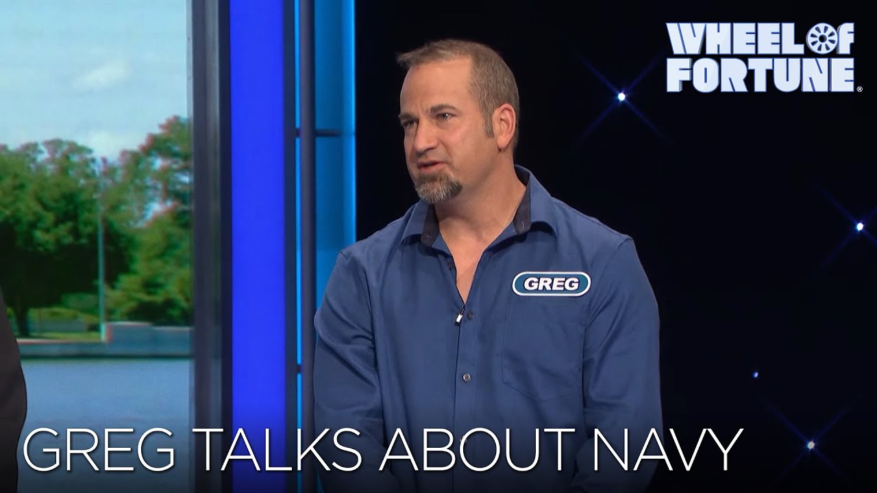 Greg Talks About His Kiddios and Experience in the Navy | Wheel of ...
