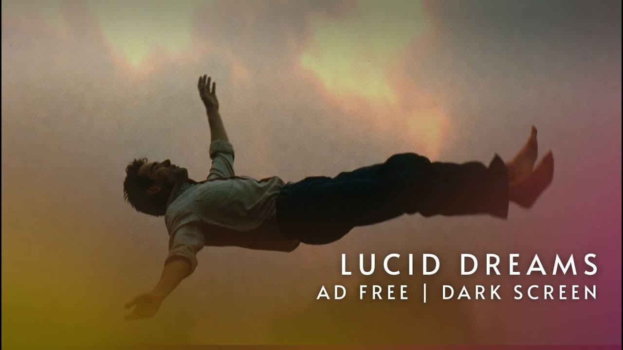 Lucid Dreaming and Longer REM | Blacked Screen | Gentle Binaural Rain ...