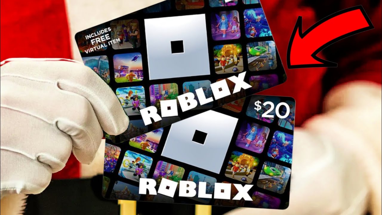 HUGE DEAL! Roblox Gift Cards 2022 - YouTube