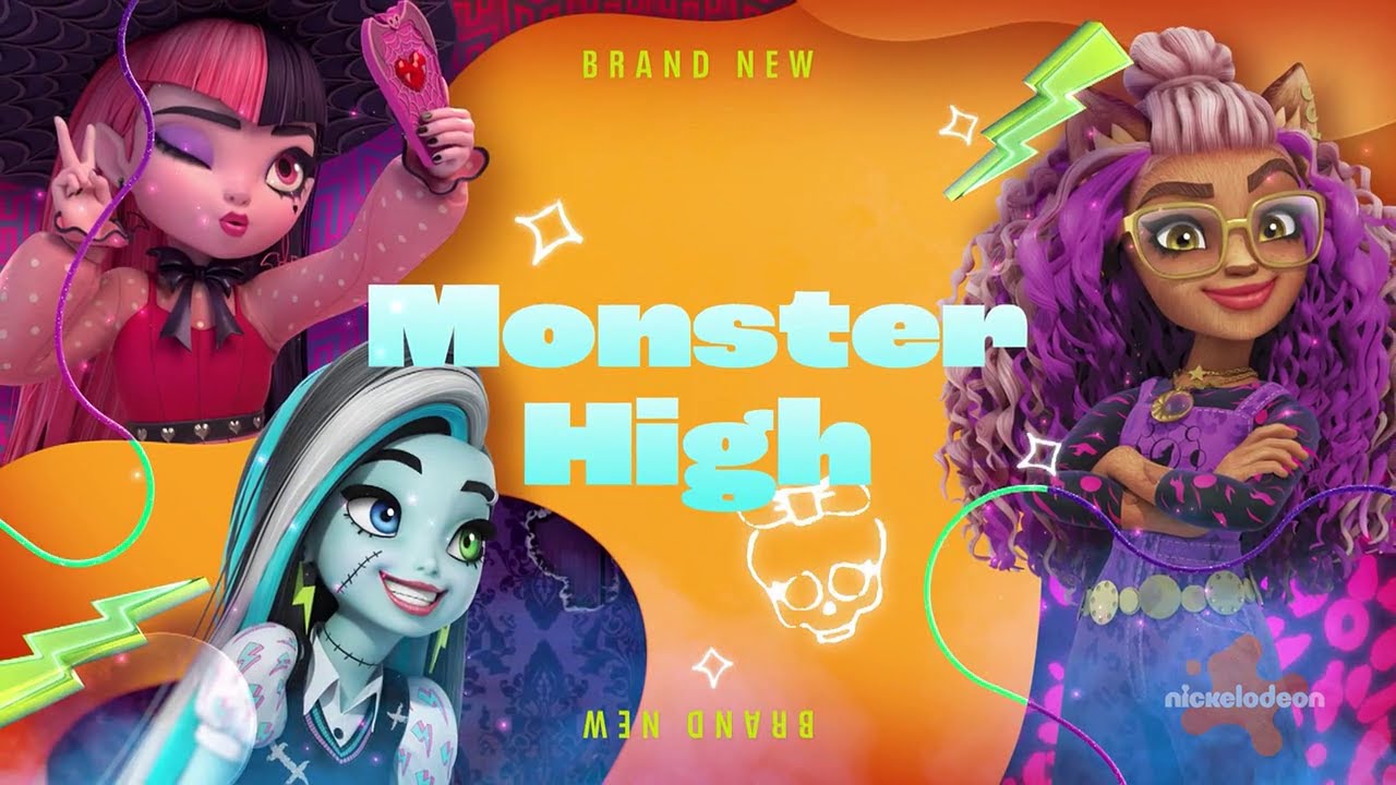 Nickelodeon UK - Promo: Brand New Monster High (February 2025, 15s ...