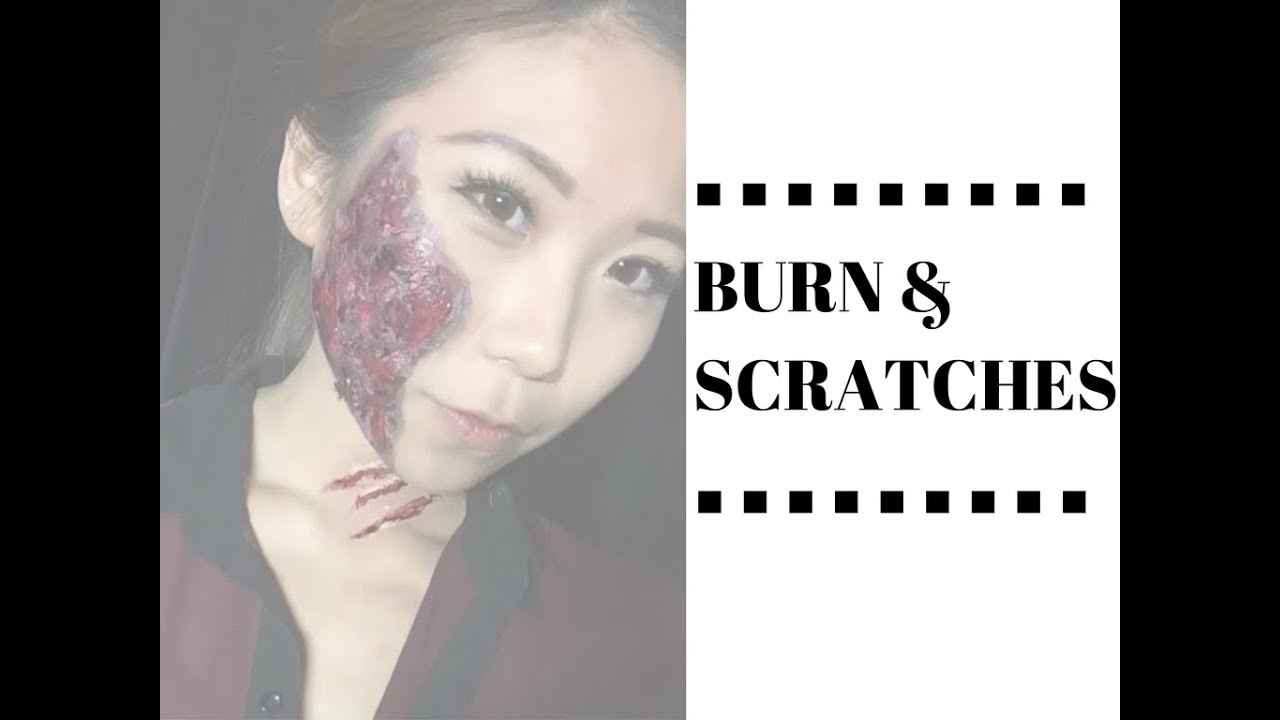 Burns and Scratches Make Up Tutorial (Flipping the Classroom) - YouTube