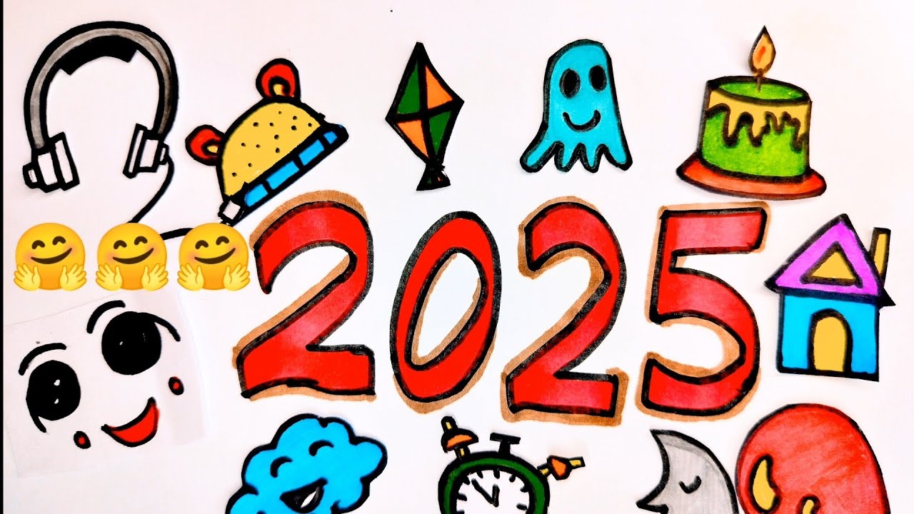 New Year Drawings New Year Drawing | #art - YouTube