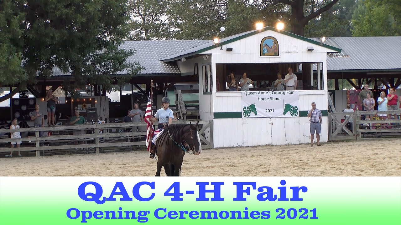 4 H Fair Opening Ceremonies 2021 - YouTube