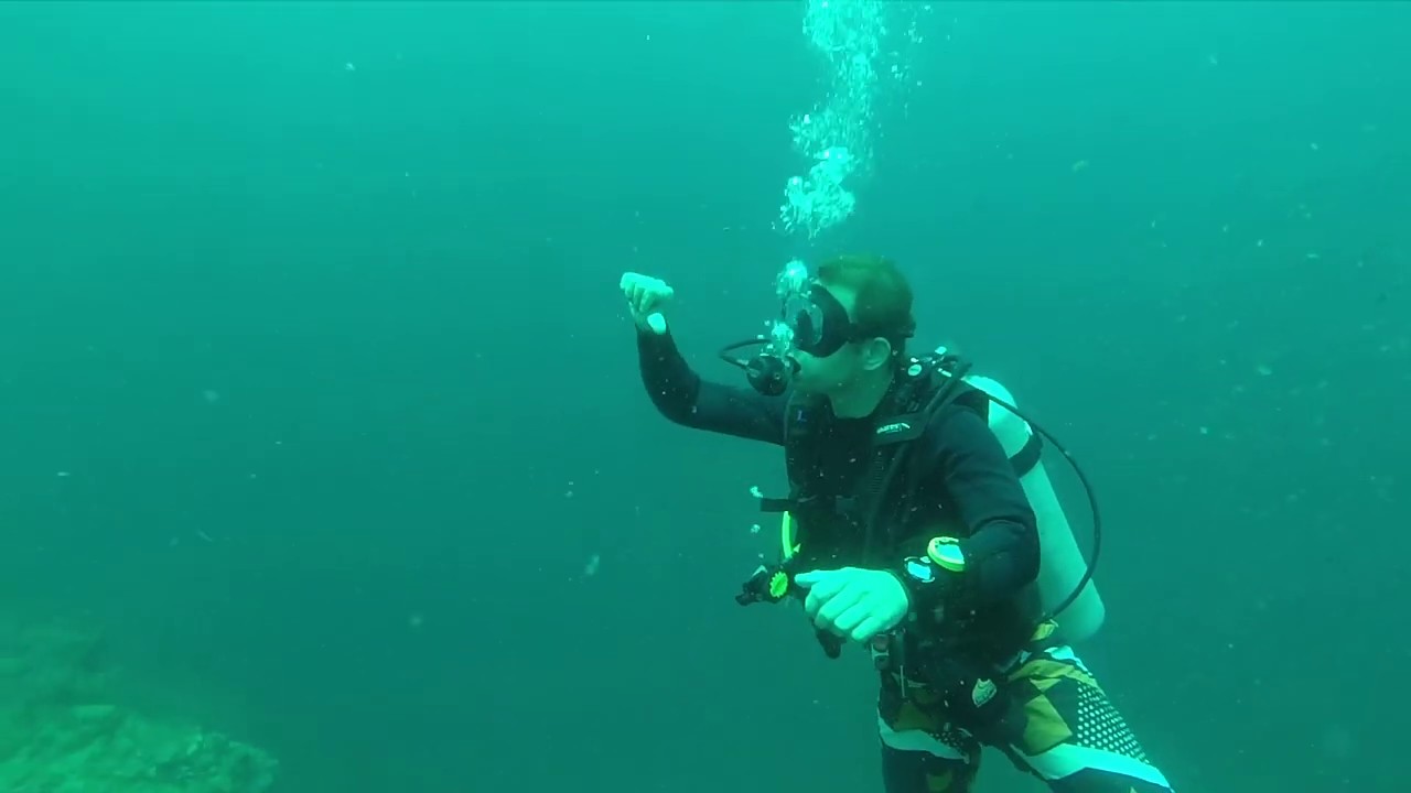 Scuba diving on coral reefs Thailand - YouTube