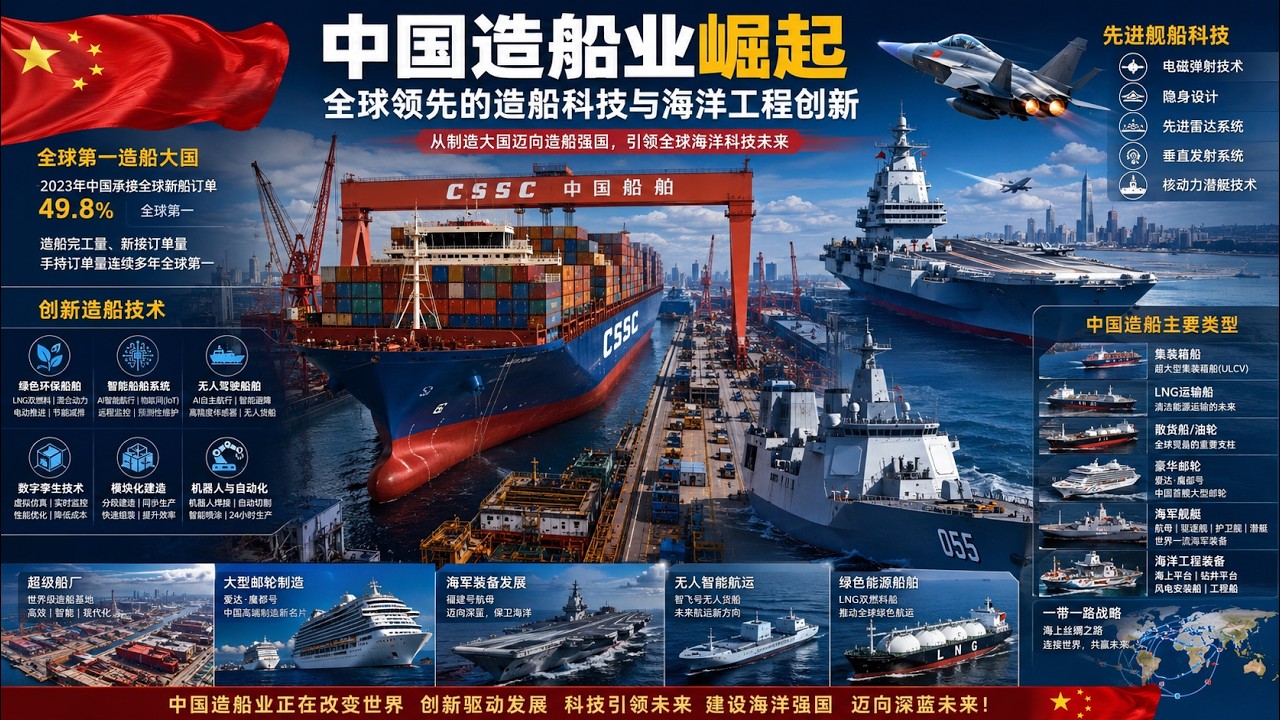 China's Shipbuilding Technology and Advancements - YouTube