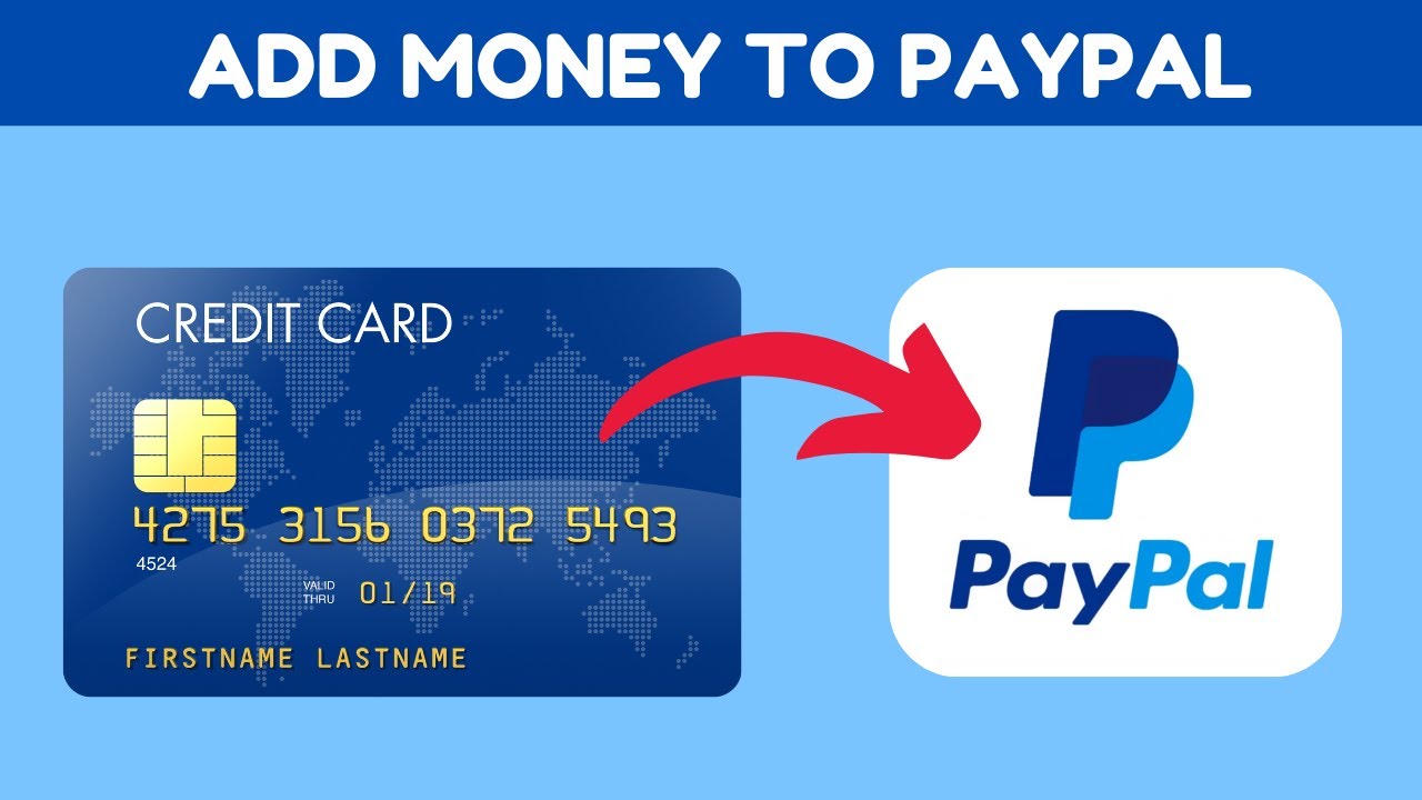How To Add Money to PayPal Balance from Credit Card - Short Tutorial ...