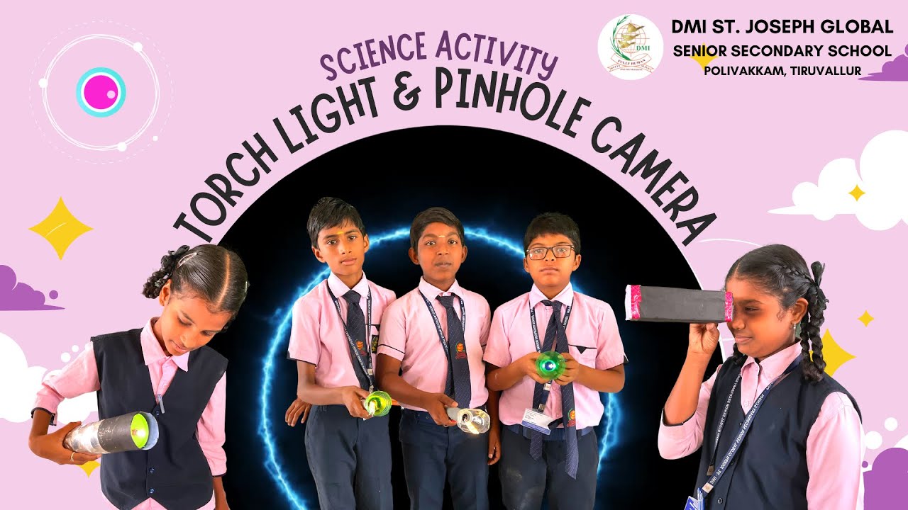 TORCH LIGHT & PINHOLE CAMERA - SCIENCE ACTIVITY - 10.11.2022 - YouTube