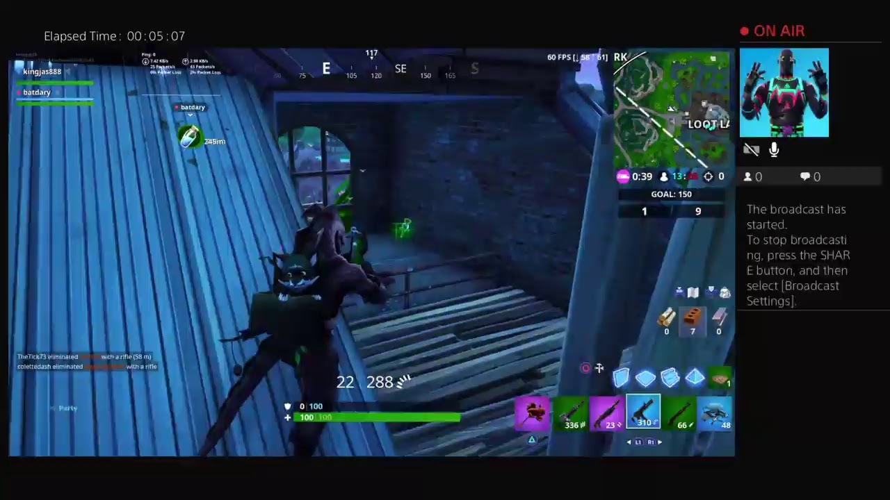 Fortnite|playing with darius - YouTube