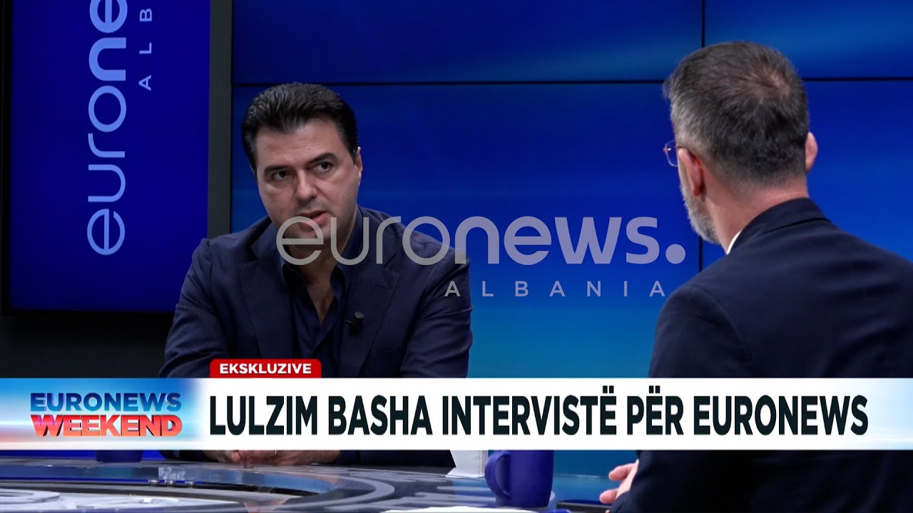 Kryetari PD, Lulzim Basha në intervistë për Euronews Albania - YouTube