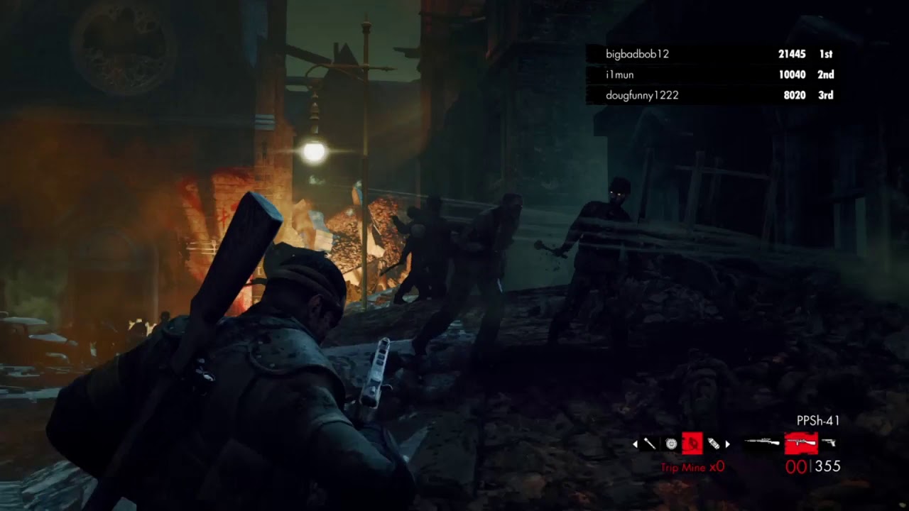 Zombie Army Trilogy gameplay i find out what zombie chow is - YouTube