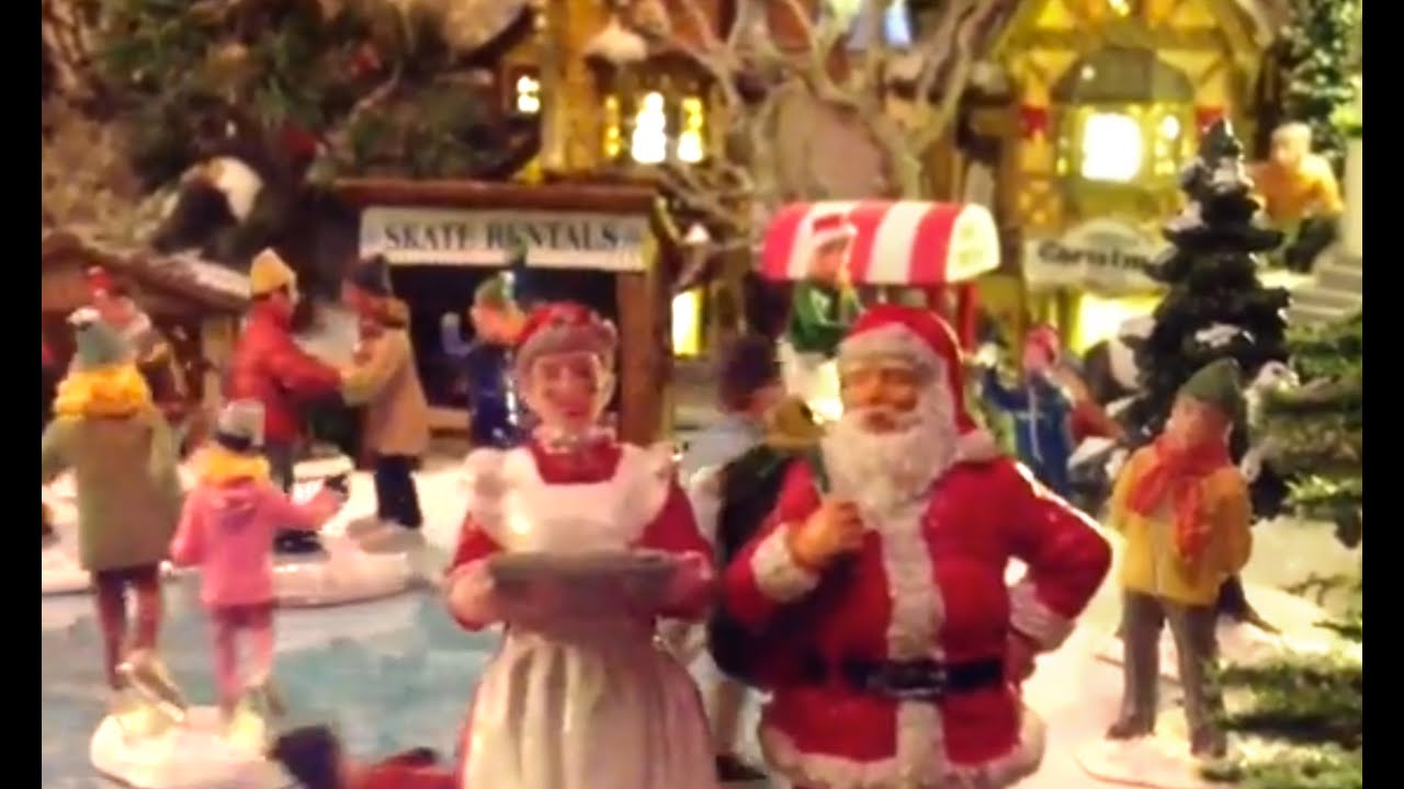 Alternative Model Christmas Village video with Rude Santa Claus ...